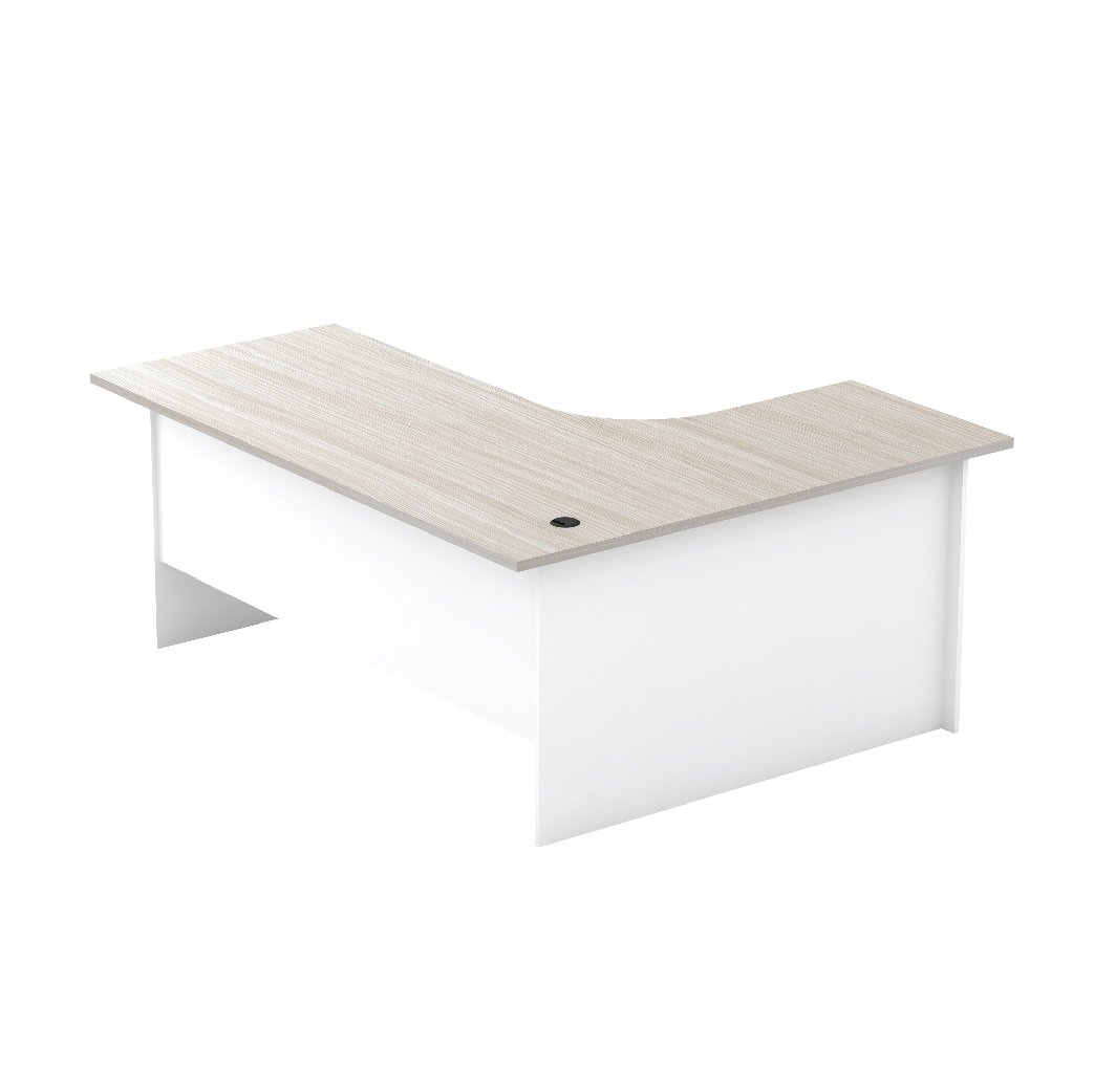 KN SERIES SUPERIOR L-SHAPE TABLE (WOOD LEG) – Furnic