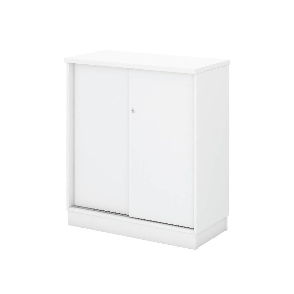 Q SERIES SLIDING DOOR LOW CABINET - Furnic