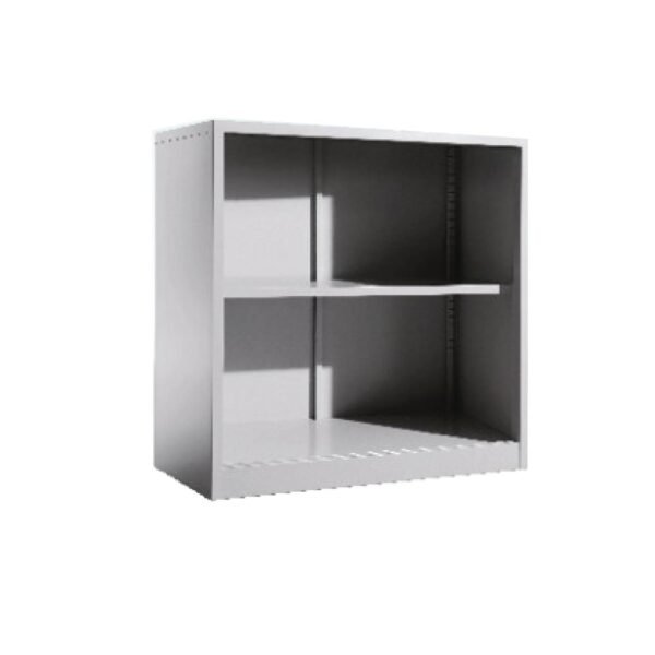 HALF HEIGHT WITHOUT DOOR STEEL CUPBOARD WITH 1 SHELVES - Furnic