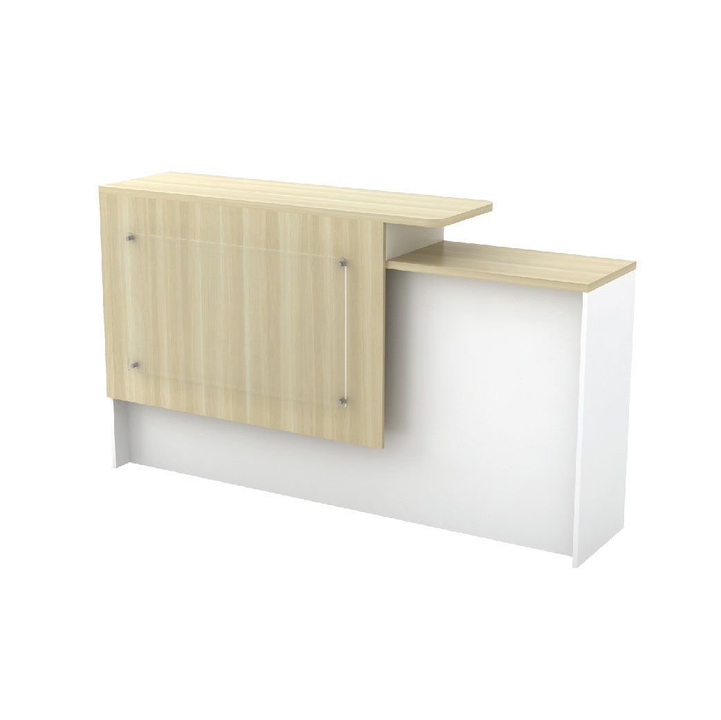 SL55 SERIES EXECUTIVE RECEPTION COUNTER WITH STANDARD TABLE & PEDESTAL ...