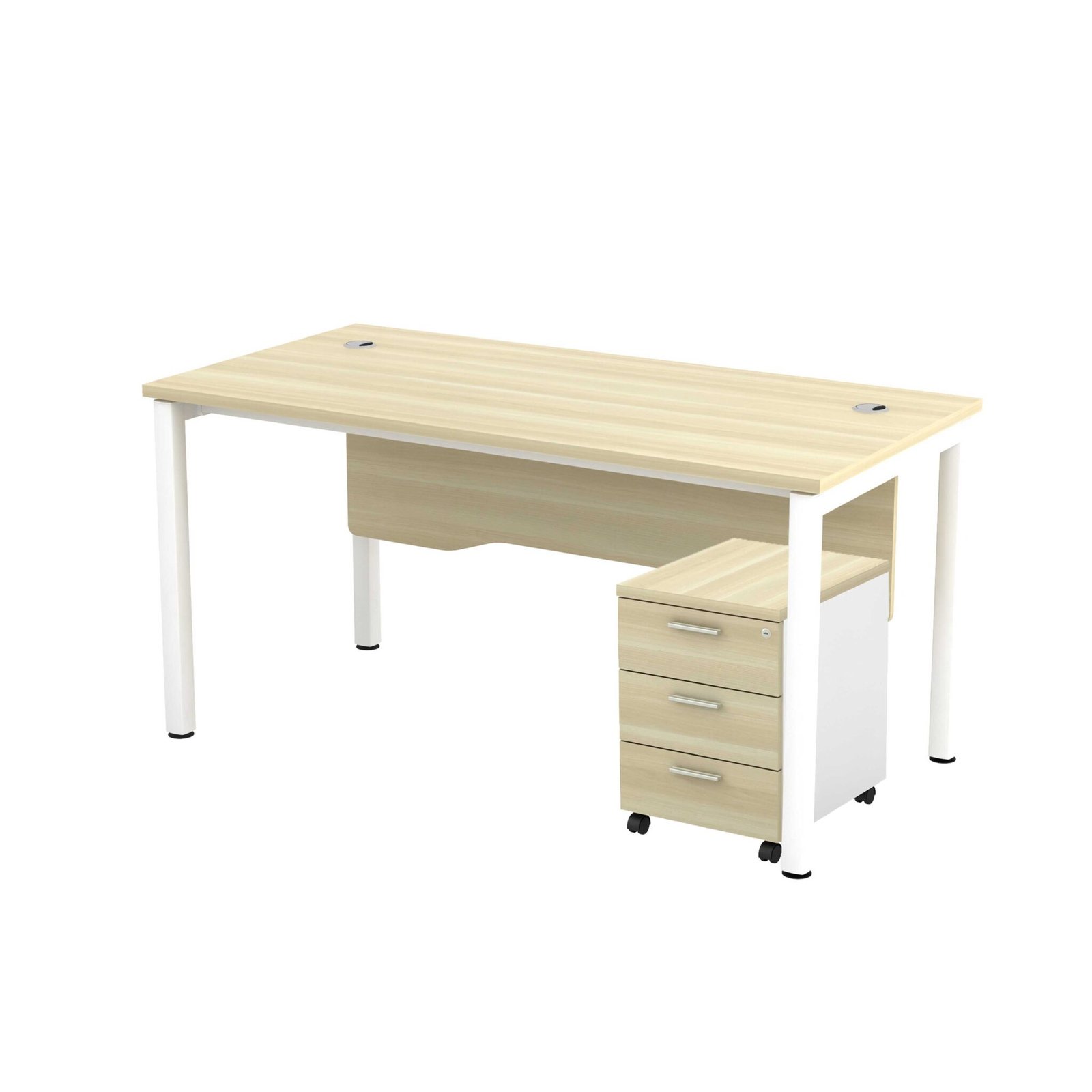SL55 SERIES EXECUTIVE RECEPTION COUNTER WITH STANDARD TABLE & PEDESTAL ...