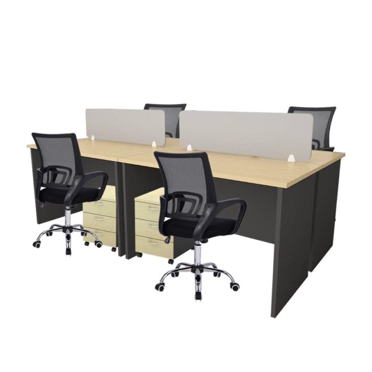 G SERIES WORKSTATION CLUSTER OF 4 SET PROMOTION - Furnic