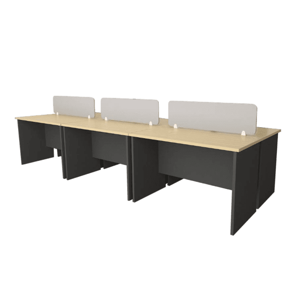 G SERIES WORKSTATION CLUSTER OF 6 - Furnic